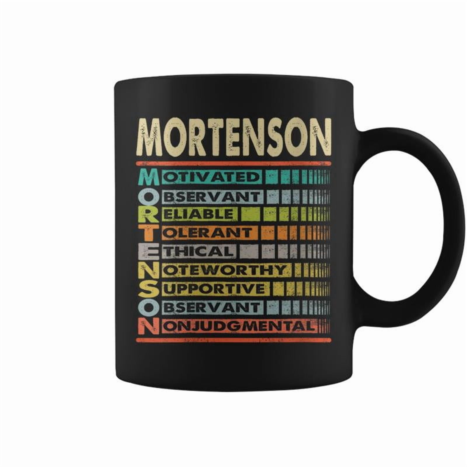 Mortenson Family Name Mortenson Last Name Team Coffee Mugs - Walmart.com