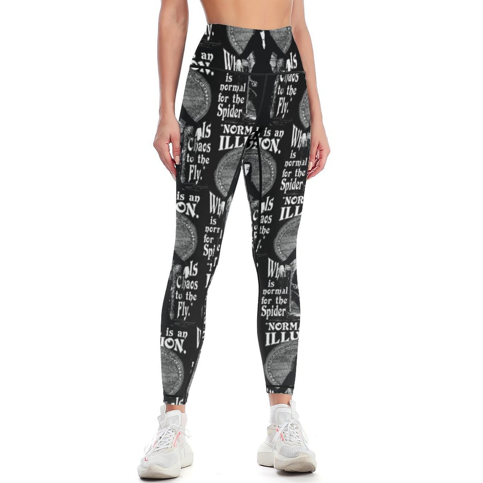 Morticia Addams-"Normal Is An n..." Leggings push up legging Fitness ...