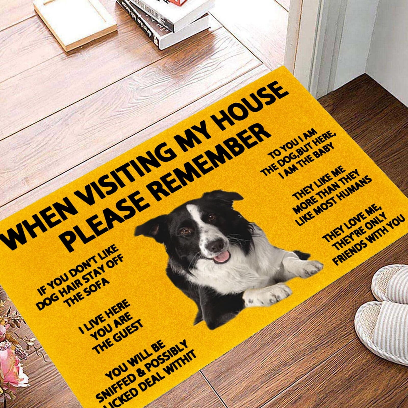 Mortilo Siberian Chihuahua Doormat Kitchen Bath Dog Interior Monologue ...