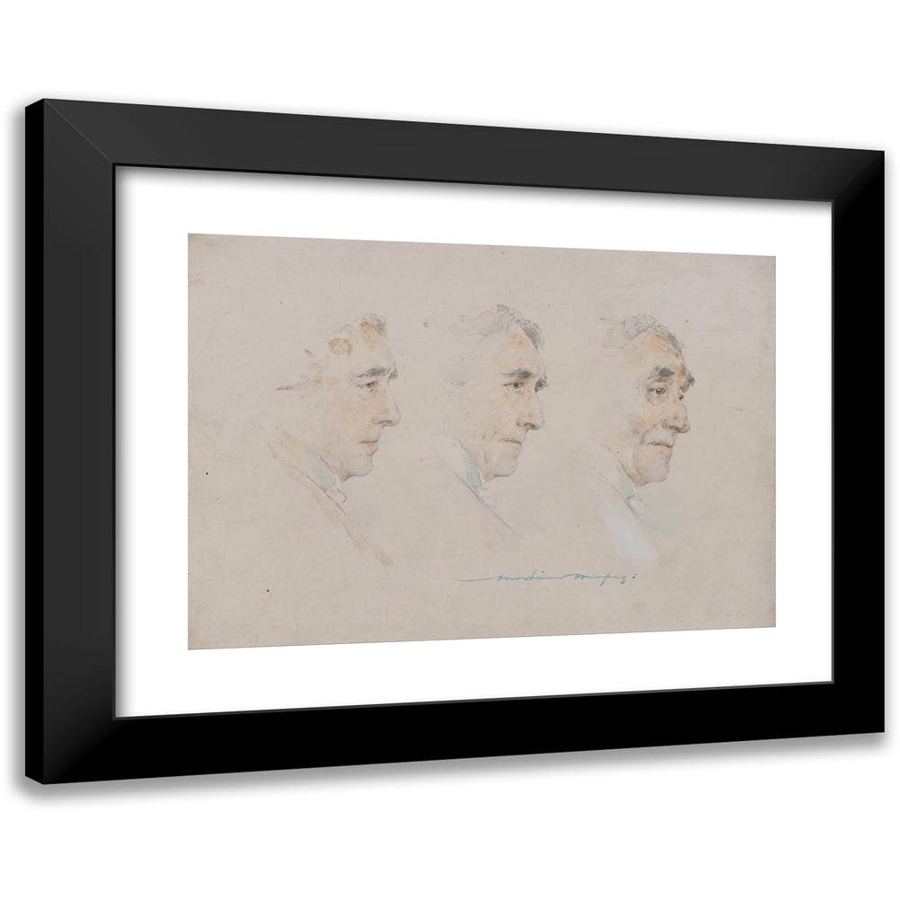 Mortimer Menpes 24x18 Black Modern Framed Museum Art Print Titled ...