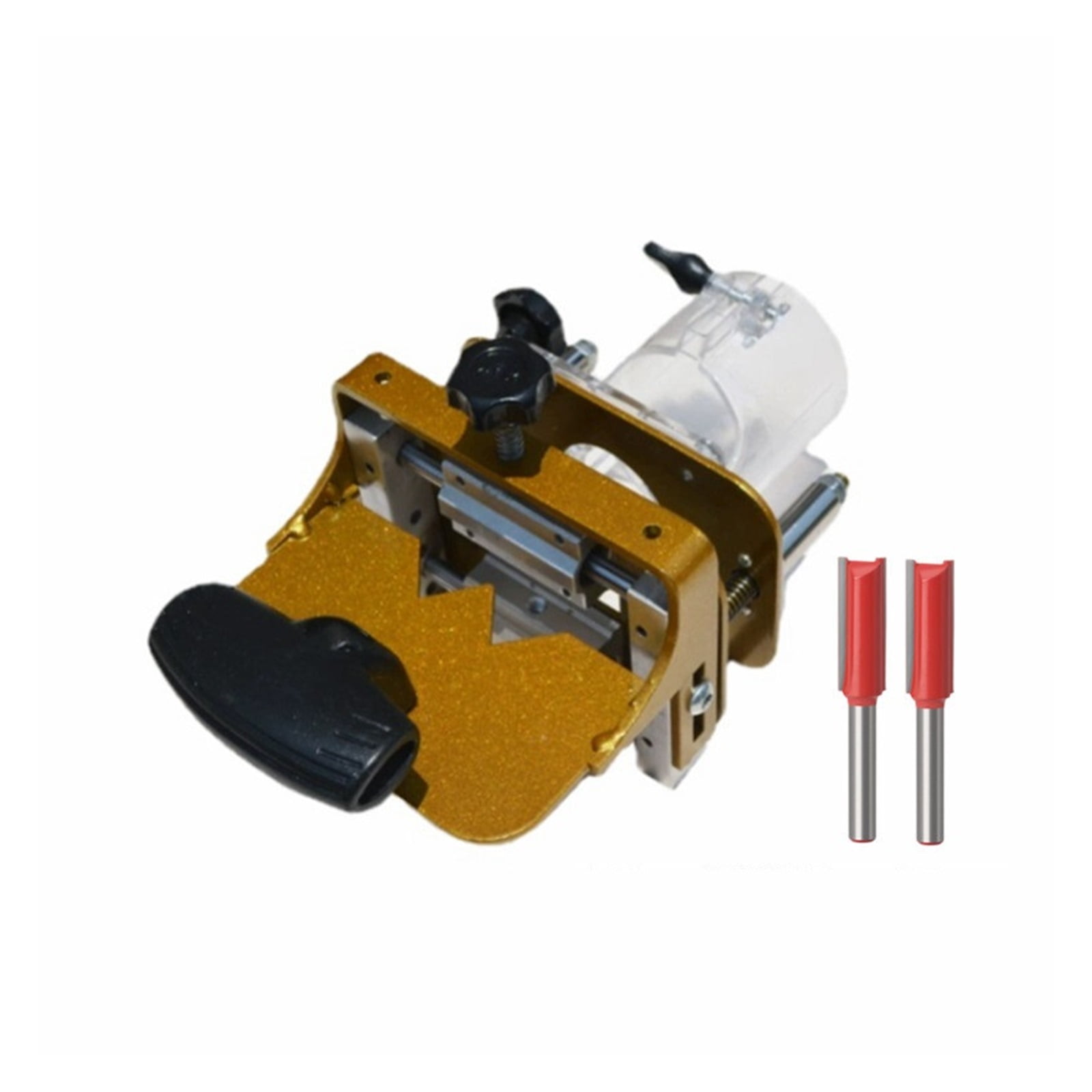 Mortise Jig For 65mm Wood Trimmers 2 In 1 Invisible Slotting Bracket ...