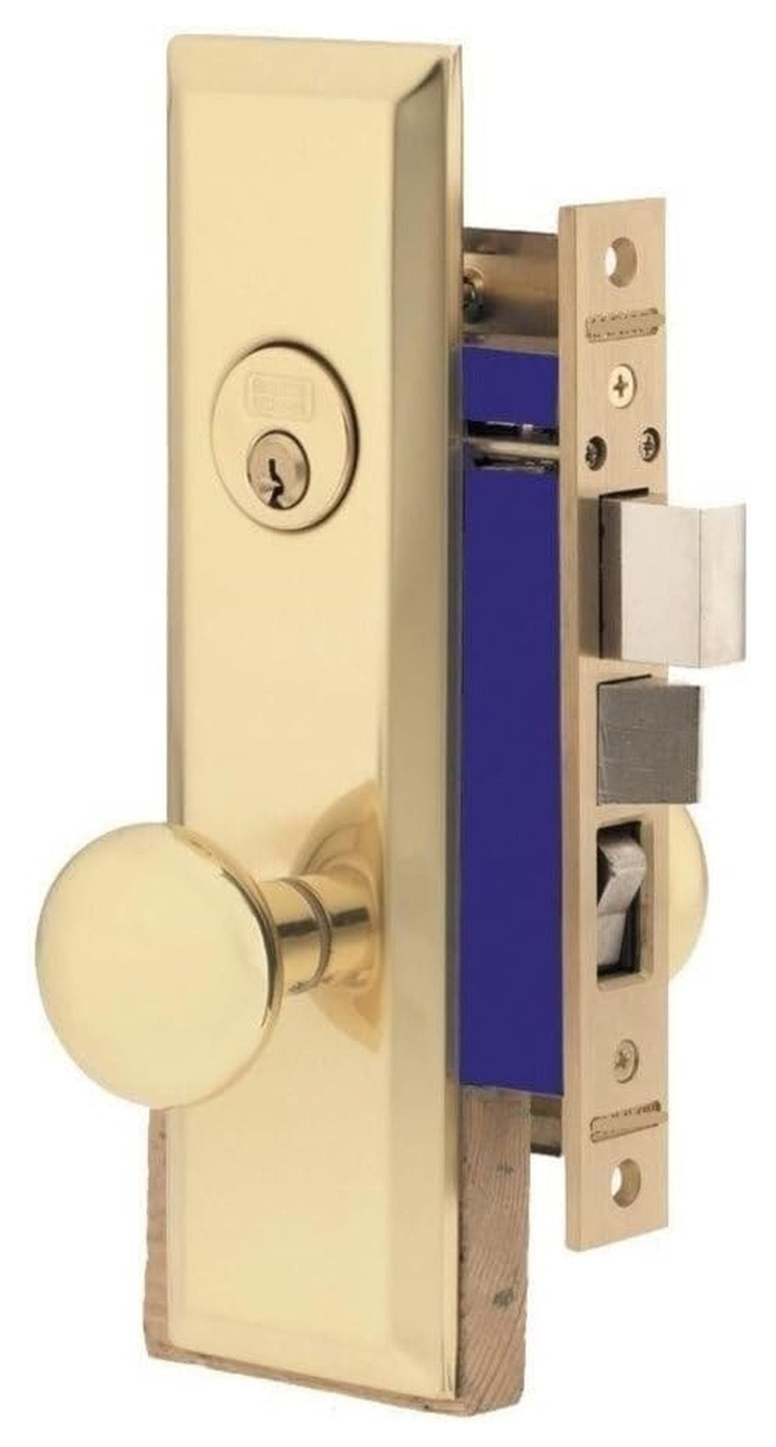 Mortise Lock Entry Lockset Deadbolt for Residential Backset 2-1/2 ...