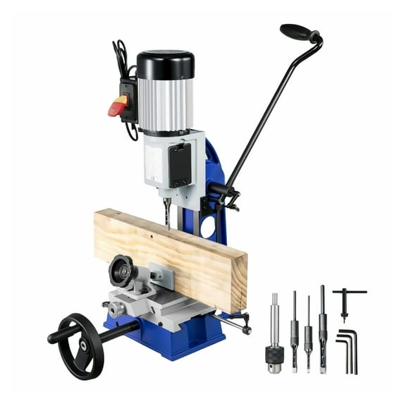 Mortise Machine - 1/2 HP Benchtop Wood Mortiser with Movable Workbench ...