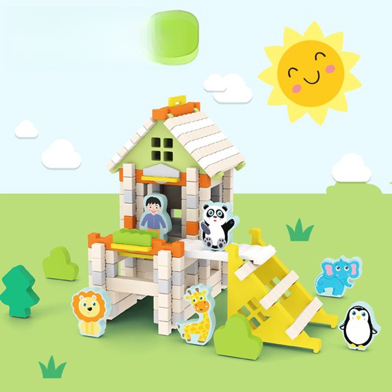 Mortise and Tenon Structure Building Blocks Creative Space Construction ...