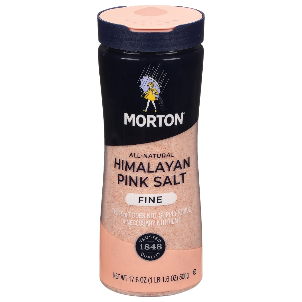 Morton® All-Natural Fine Himalayan Pink Salt - Walmart.com