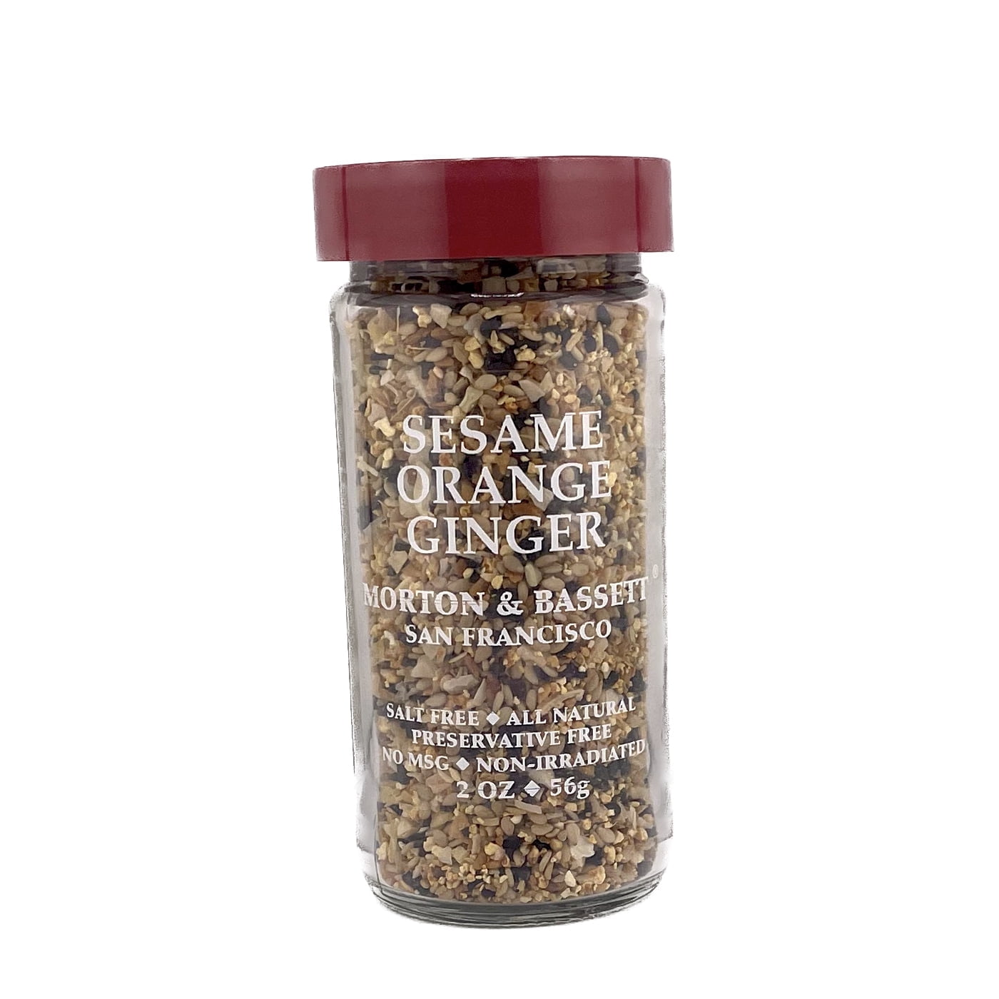 Morton & Bassett Sesame Orange Ginger Seasoning, 2oz - Spice Blend ...