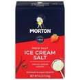 Morton Salt, Ice Cream Salt Rock Salt, 4 lb, for Frozen Desserts ...
