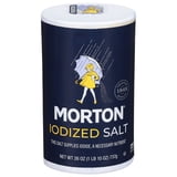 Morton Iodized Salt, 26 oz Round Can for Office Kitchen Use - Walmart ...