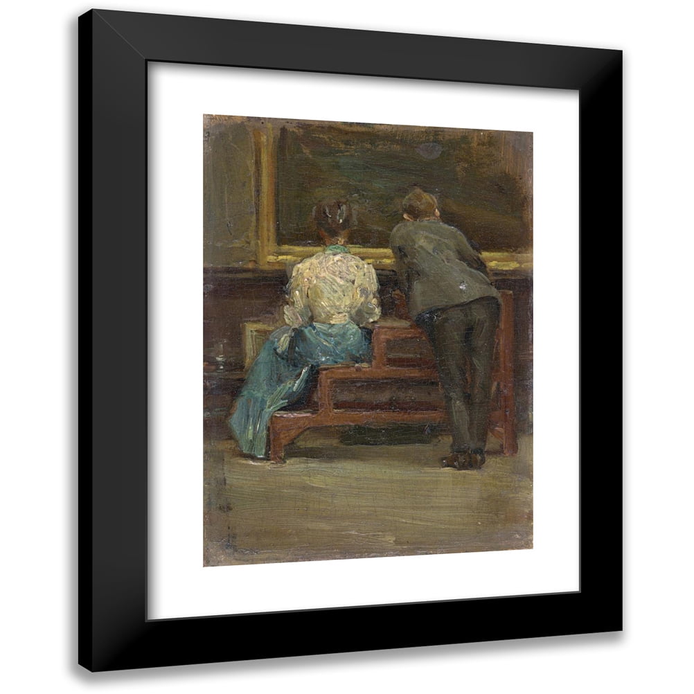 Morton Livingston Schamberg 14x18 Black Modern Framed Museum Art Print ...