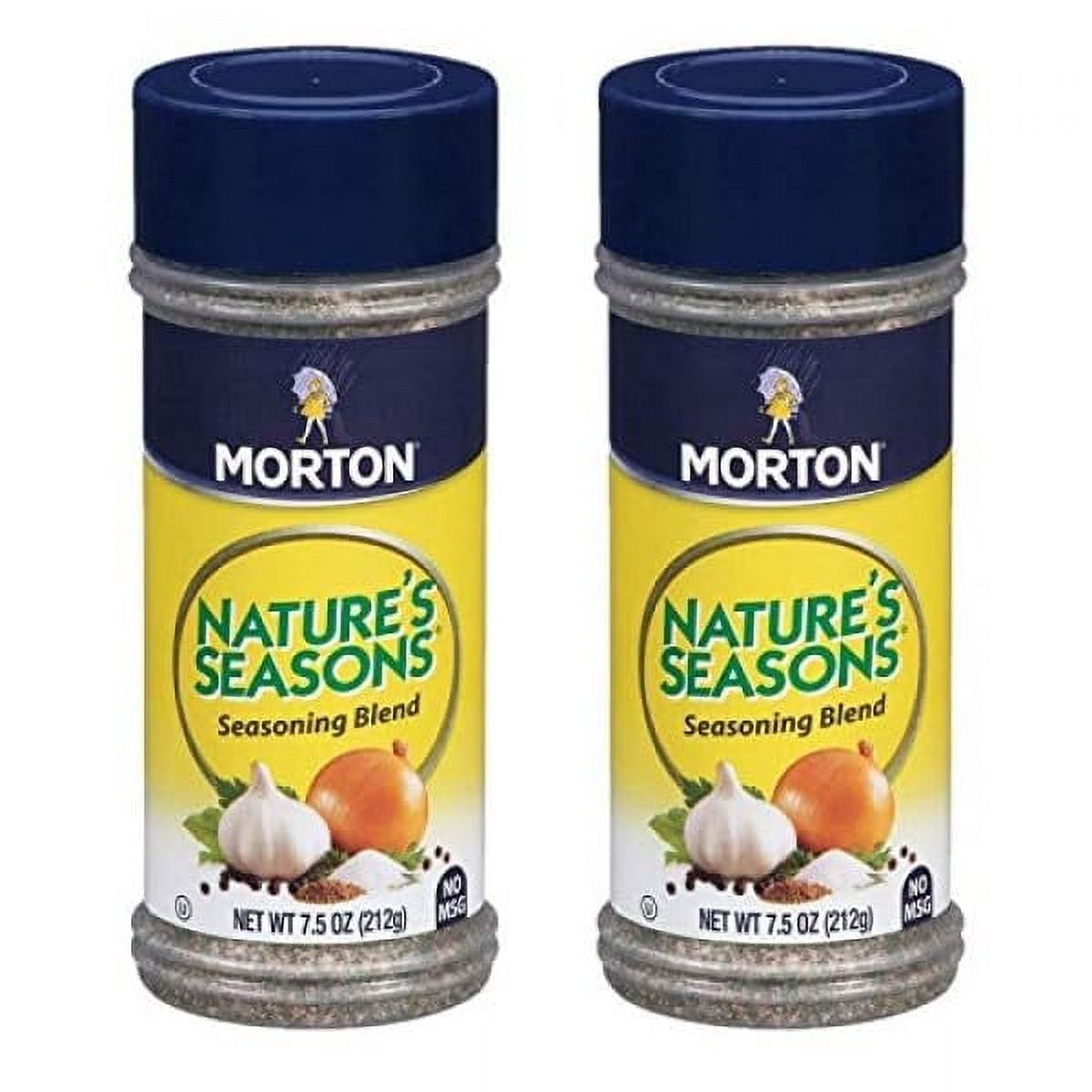 Morton Nature's Seasons Seasoning Blend, 7.50 oz, 2 Bottles (Pack of 2 ...