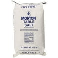 Morton Large 25 LB Kosher Plain Table Salt for Cooking and Baking ...