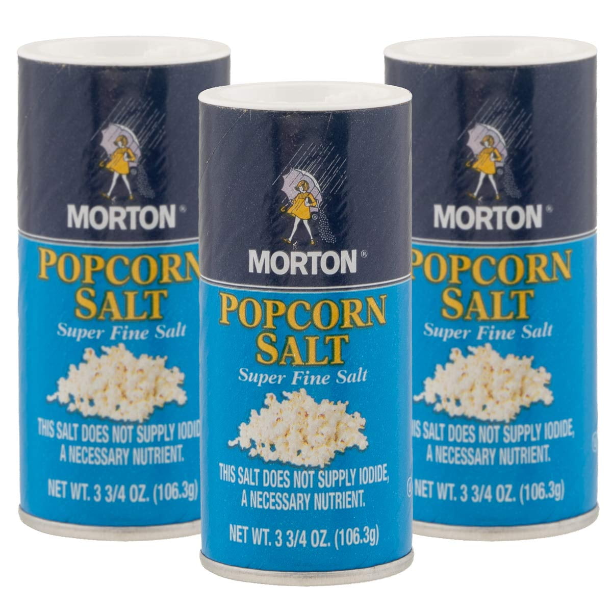 Morton Popcorn Salt Shaker MZF22 Popcorn Seasoning 3.75oz (Pack of 3 ...