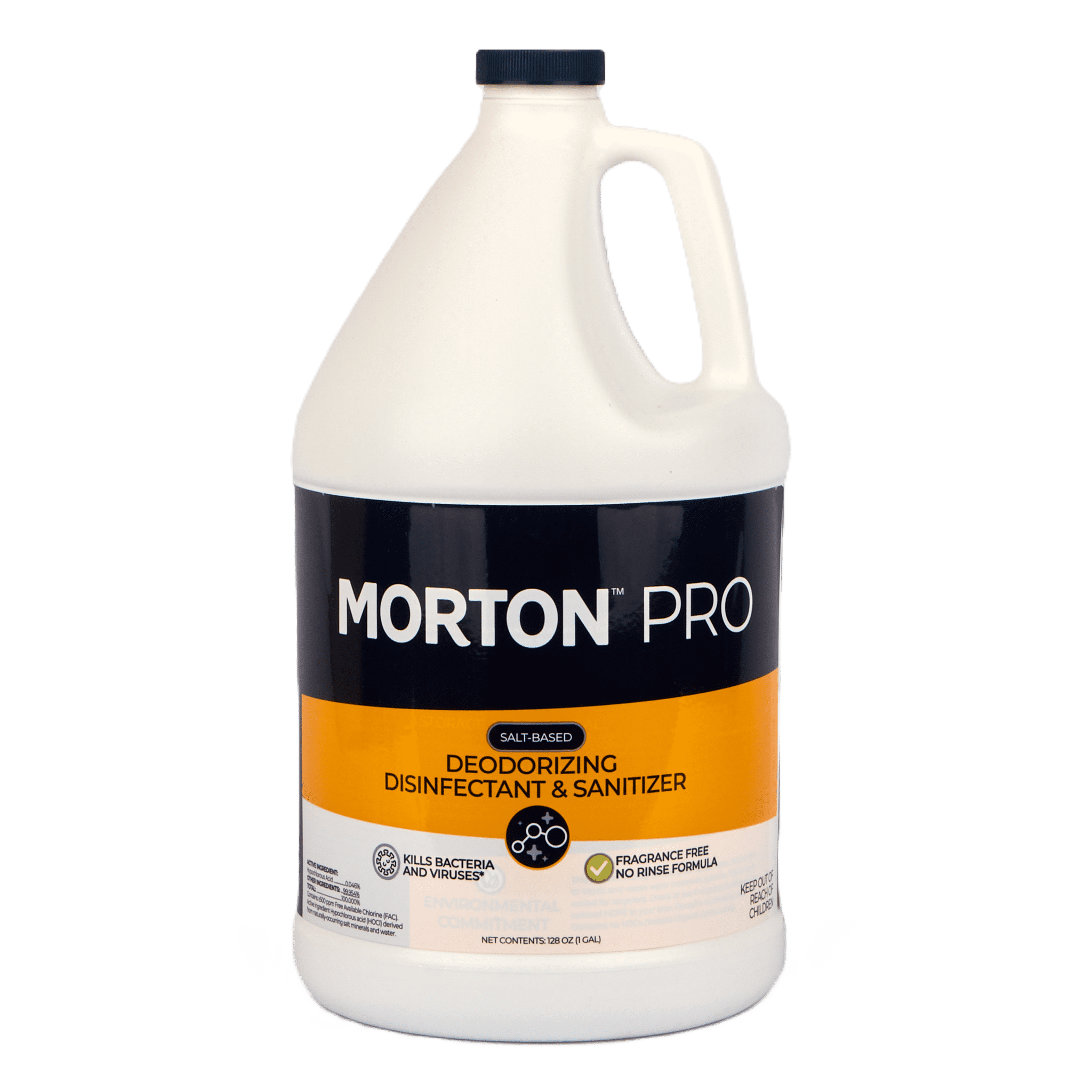 Morton Pro Deodorizing Disinfectant & Sanitizer, Heavy Duty, 1 Gallon ...