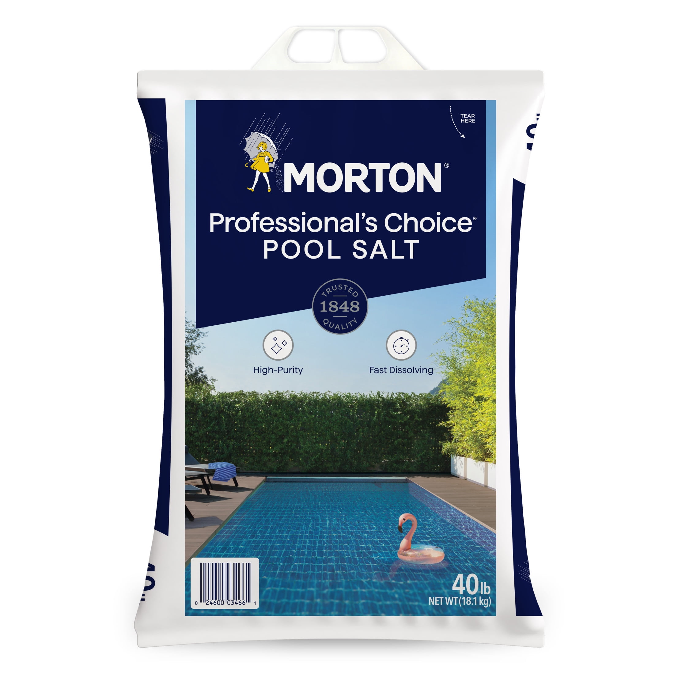 Brandclub - Morton® Professional's Choice® Pool Salt, 40 lb. Bag ...