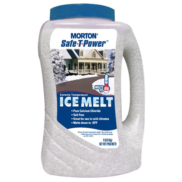 Morton Safe-T-Power Calcium Chloride, 9lb - Walmart.com