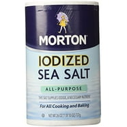 Morton Iodized Table Salt Bulk 25 lb.(11.3 kg) Bag - Walmart.com