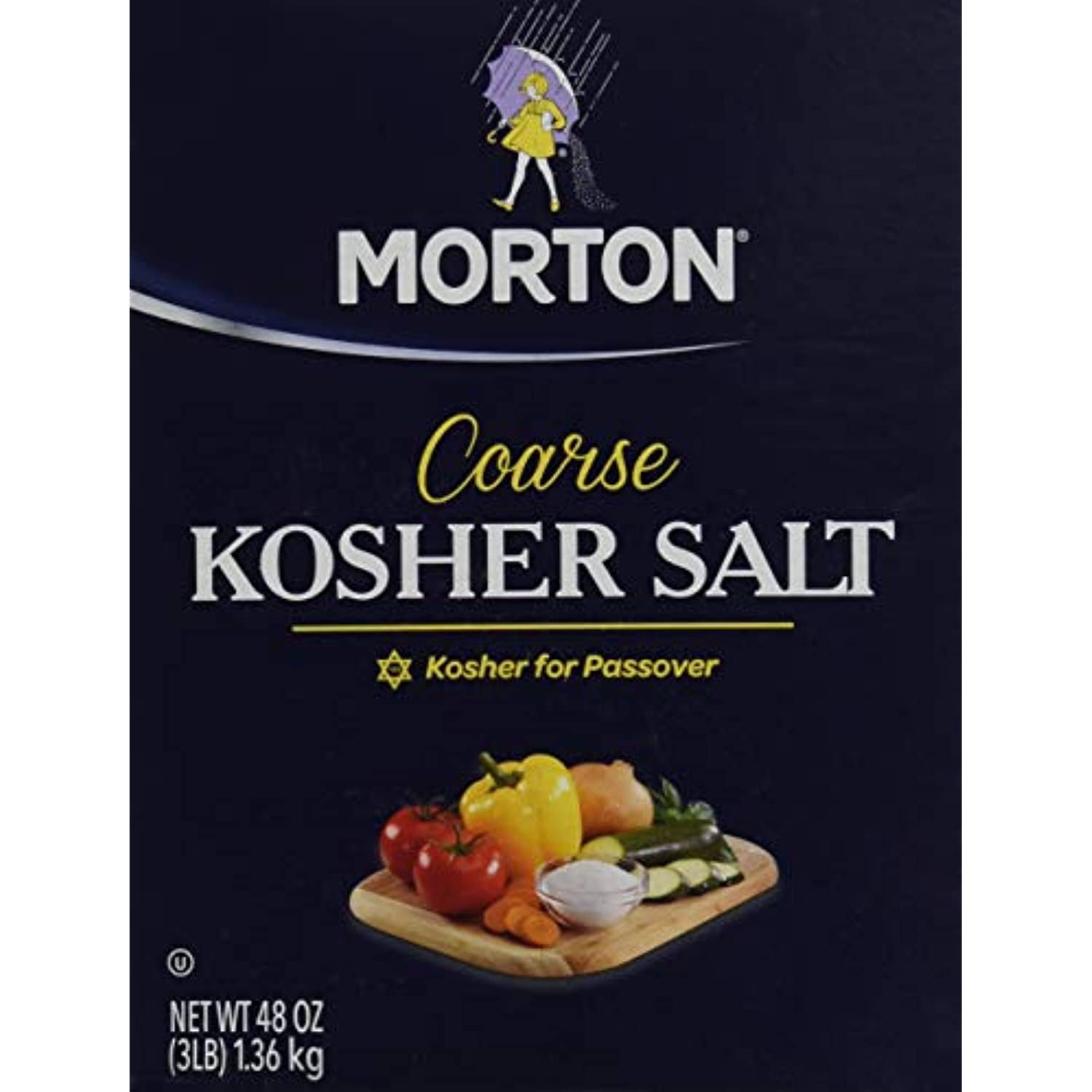 Morton Salt Kosher Salt, 3 Lb, 2 Pk - Walmart.com