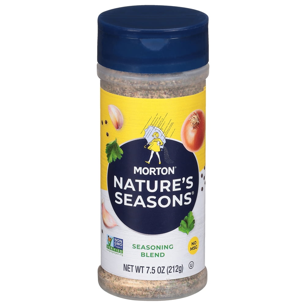 Morton Salt Nature's Seasons Seasoning Blend Savory 7.5 oz Canister ...