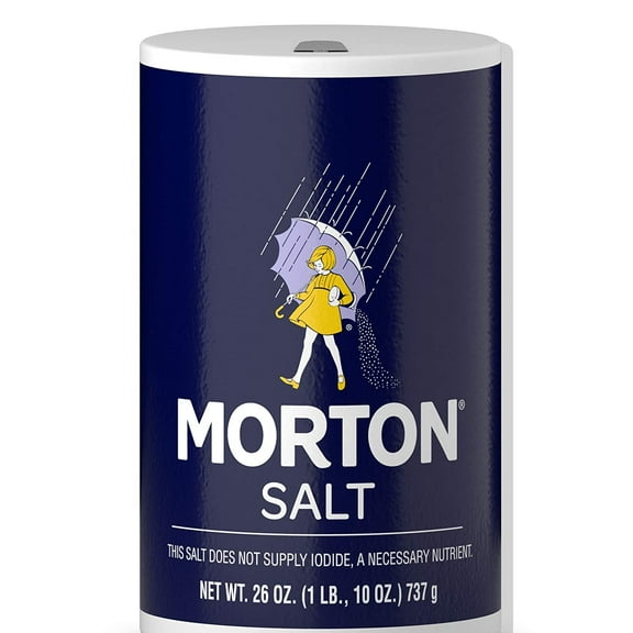 Morton Salt, Table Salt, 26 oz Pour Spout, Cooking, Baking, Seasoning ...