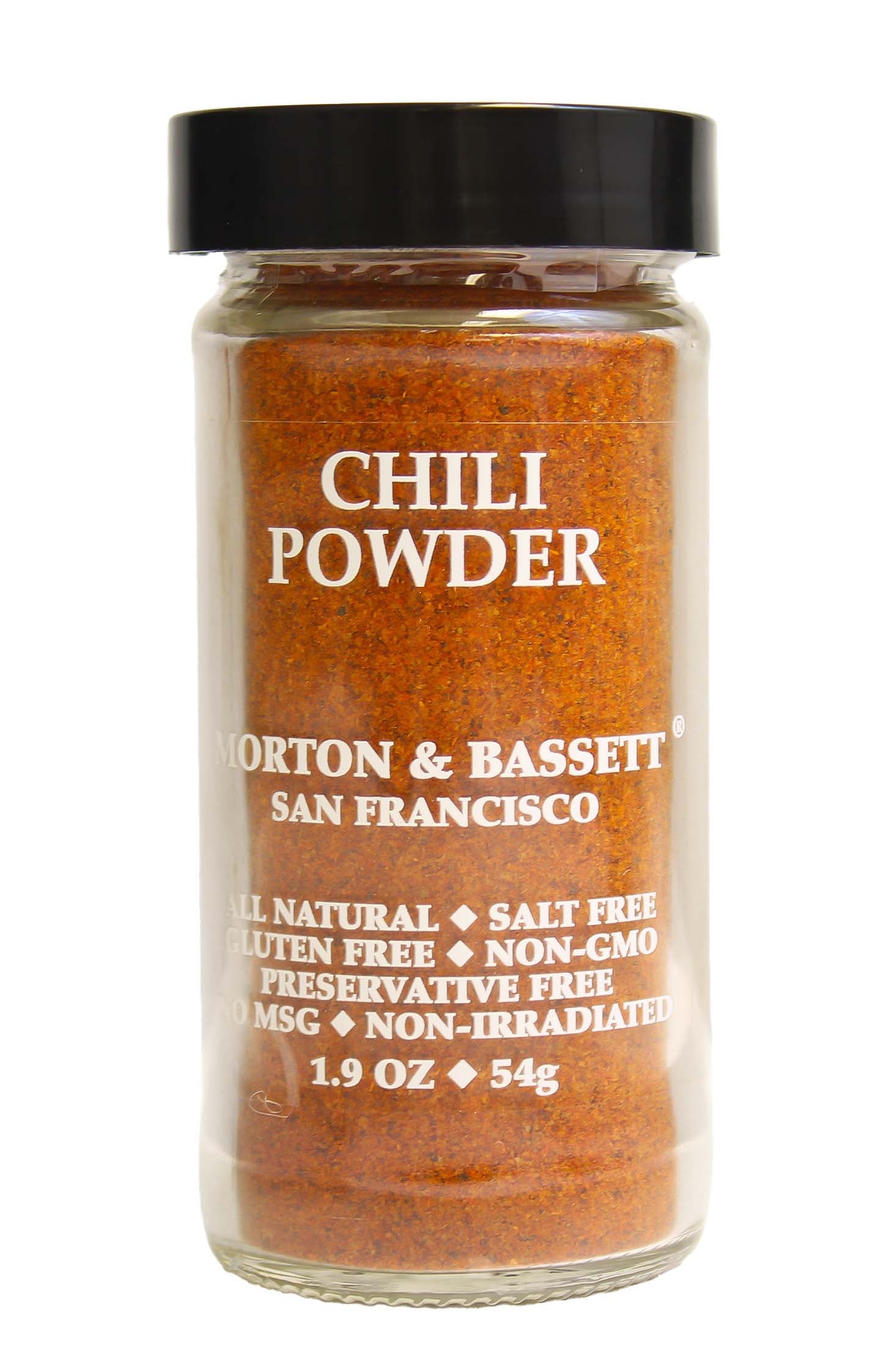 Morton & Bassett, Chili Powder, 1.9 oz, Spice Blend - Walmart.com