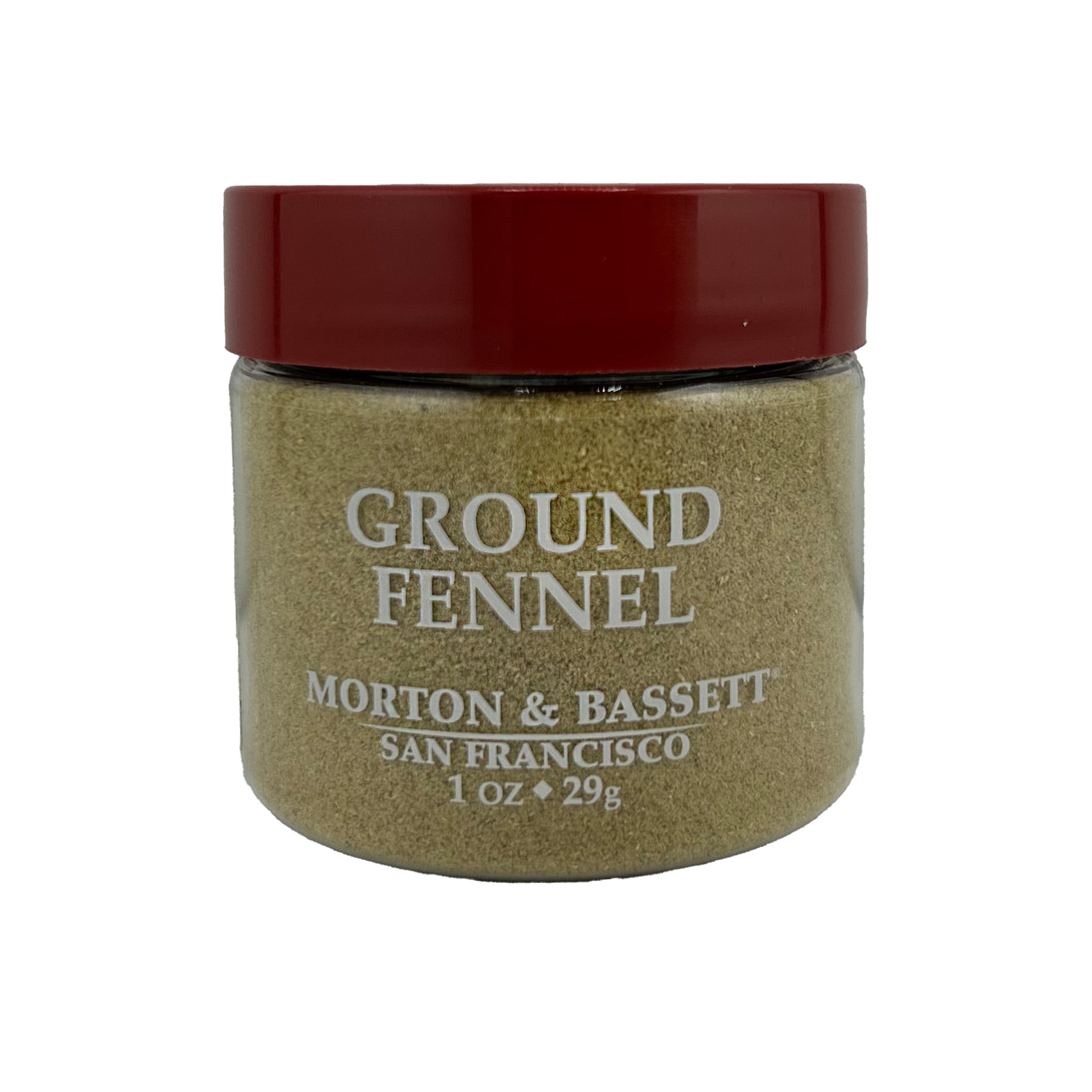 Morton & Bassett Ground Fennel Spice, Organic Food Seasoning, 1 oz ...