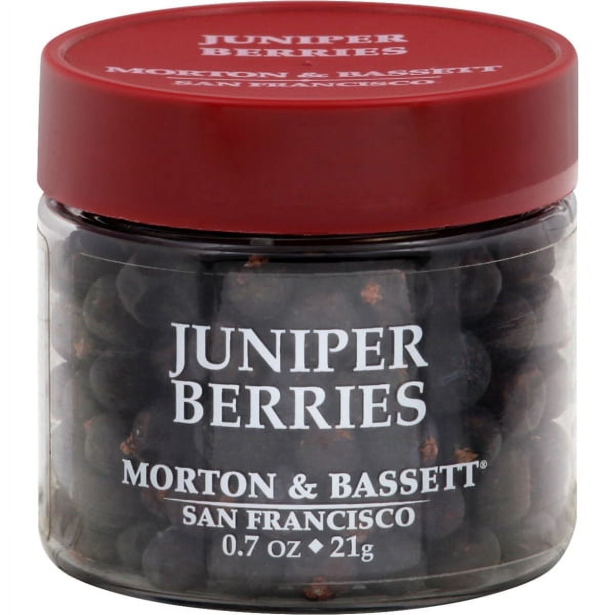 Morton & Bassett All Natural Non-GMO Juniper Berries Spice, 0.7 oz in ...