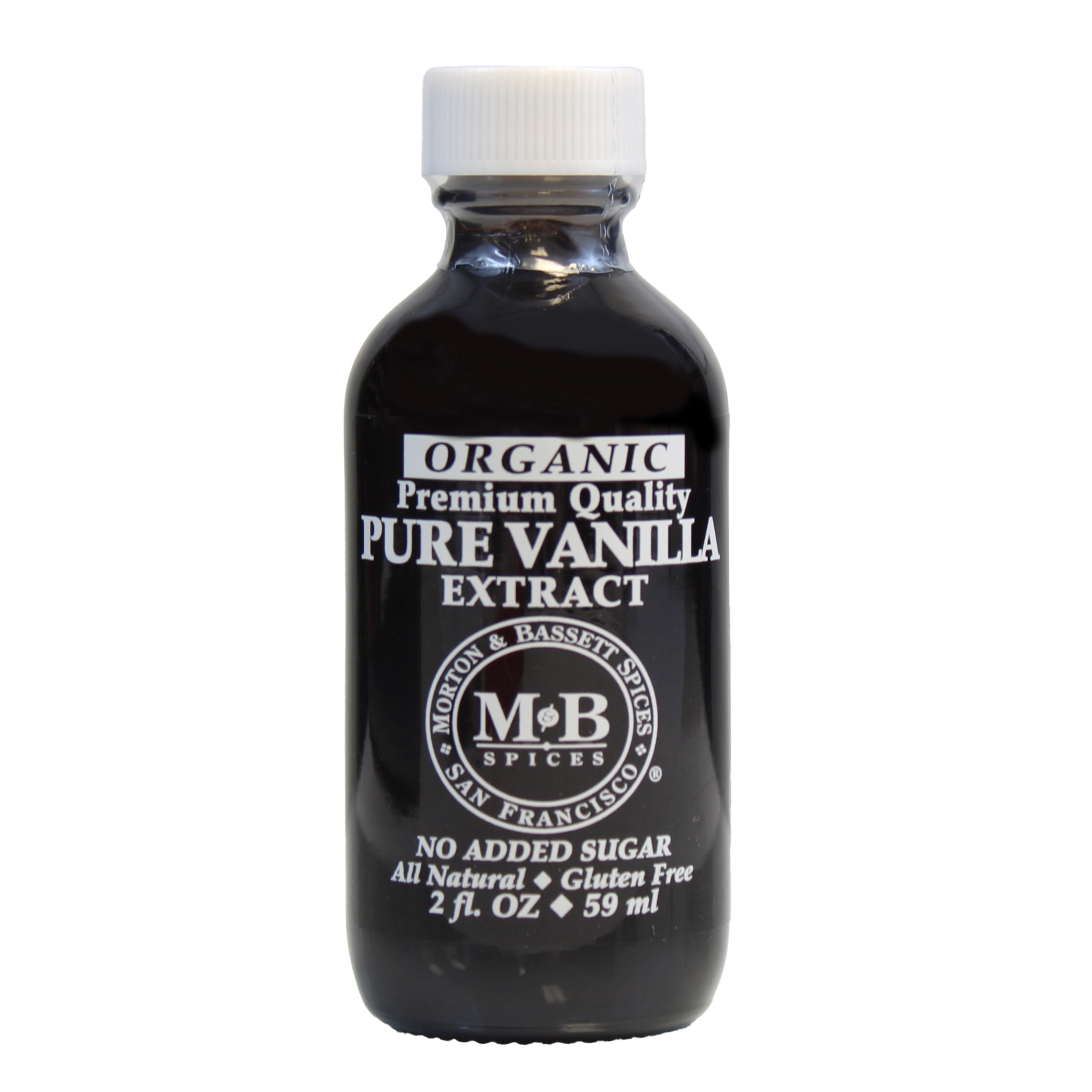 Morton & Bassett Organic Pure Vanilla Extract, 2fl oz - Walmart.com