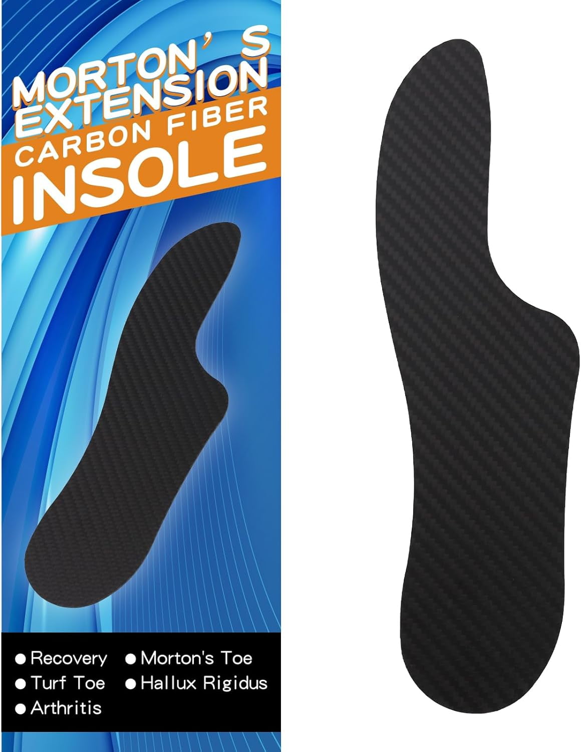Morton's Extension Orthotic,Carbon Fiber Insole,Rigid Foot Support ...