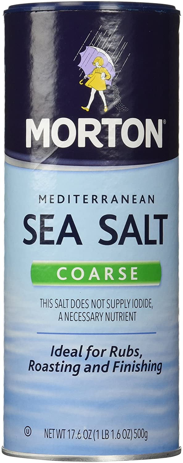 Mortons Sea Salt Coarse (Pack of 2) - Walmart.com