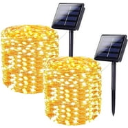 Solarera Solar String Lights Outdoor, 200 LED 72 Ft Long Starbright ...