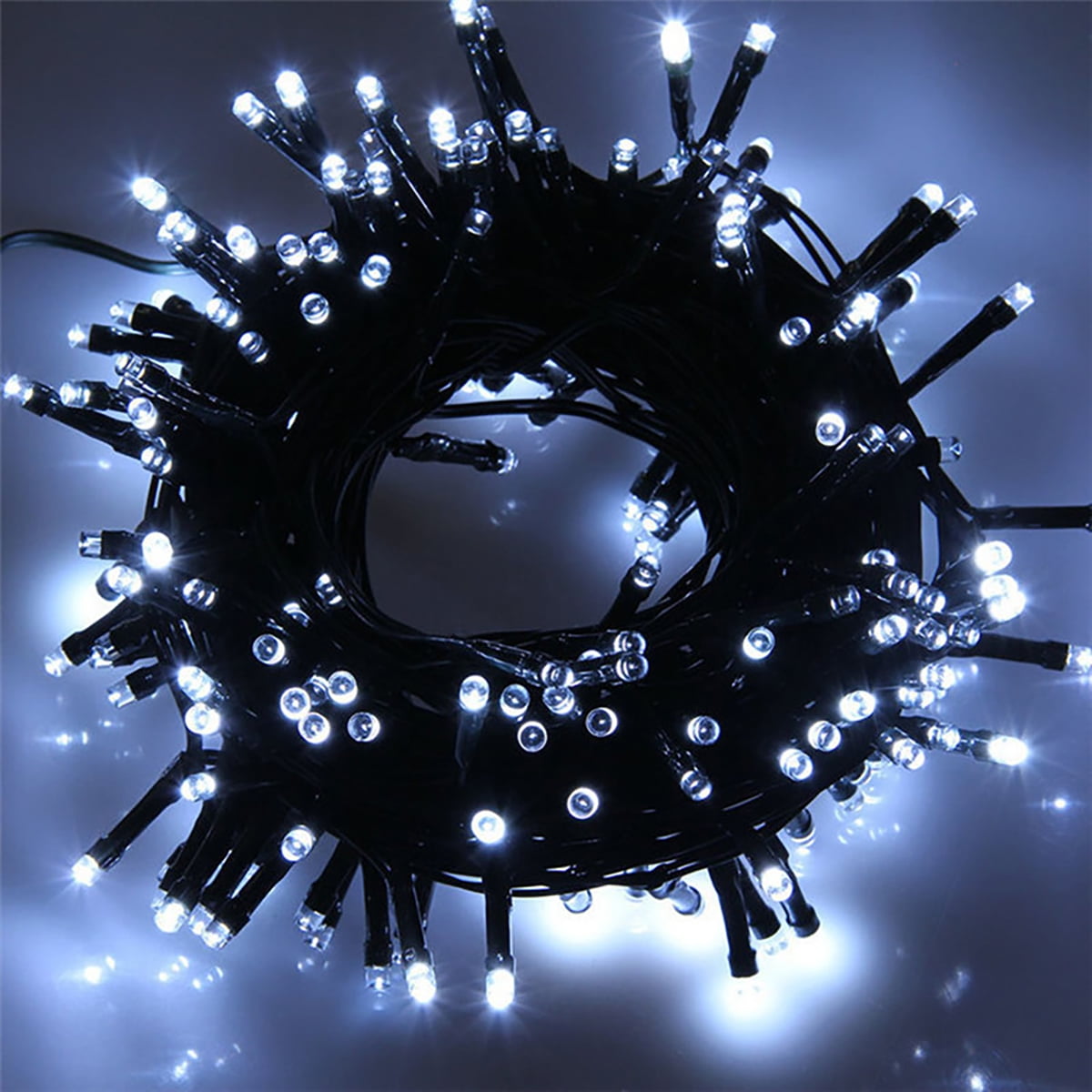Morttic 33FT 100LED Fairy String Lights, Plug in String Lights 8 Modes ...