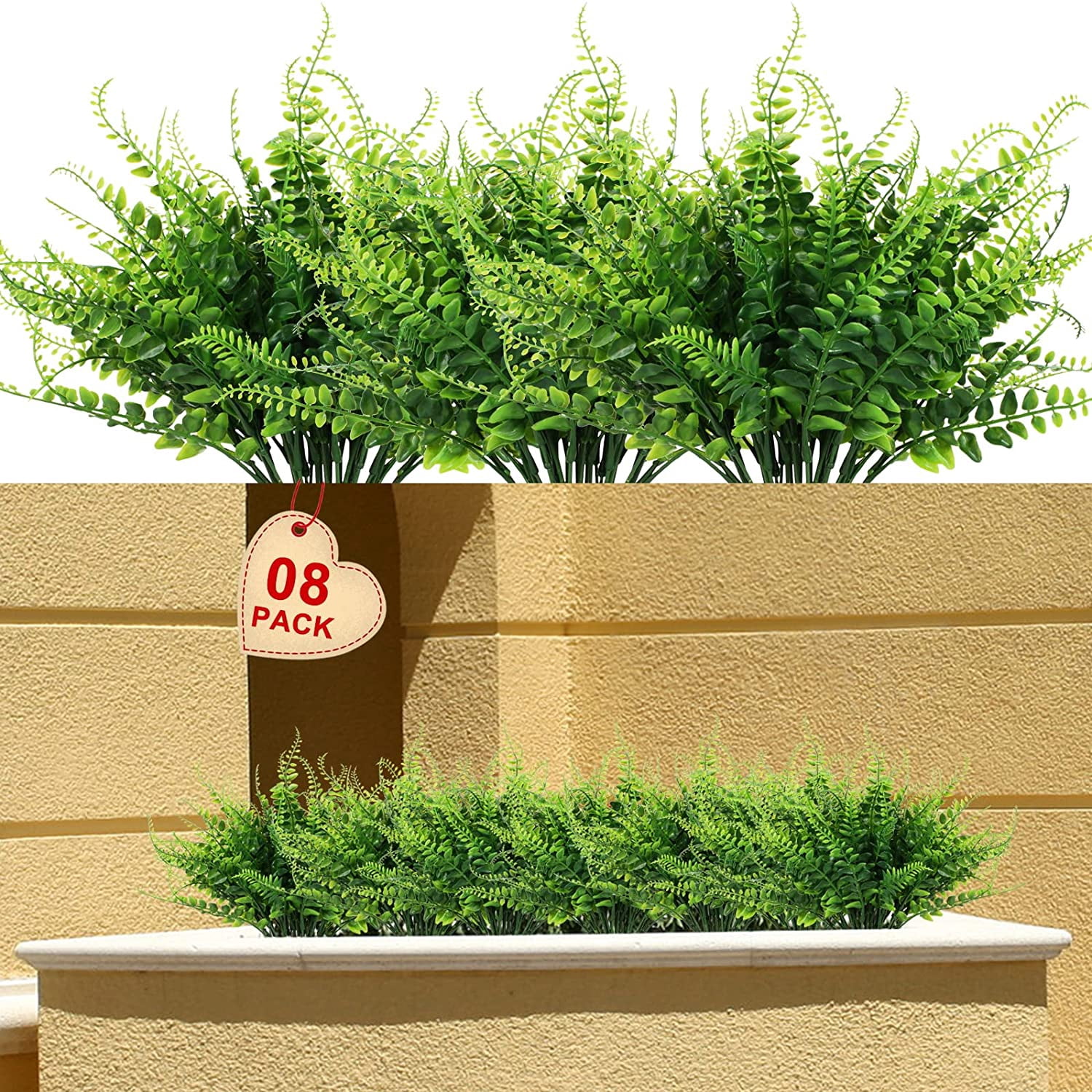 Fake Ferns For Front Porch