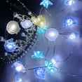 ‎Morttic Battery Powered 3m 30 LED Ocean Themed String Lights Seahorse ...