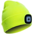 Morttic LED Beanie Hat with Light, USB Rechargeable 4 LED Headlamp Cap ...
