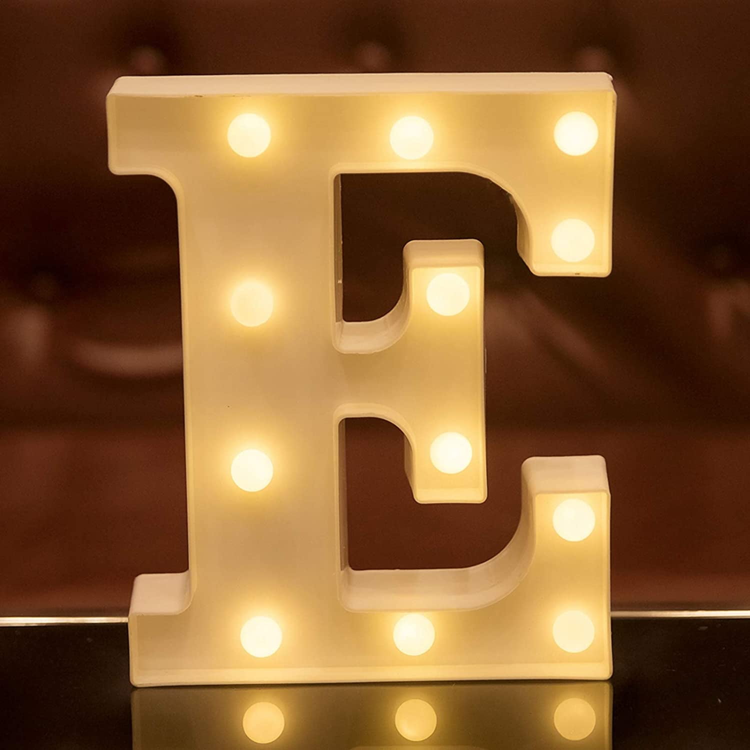Morttic LED Letter Lights Alphabet Light Up Sign for Night Light Home ...