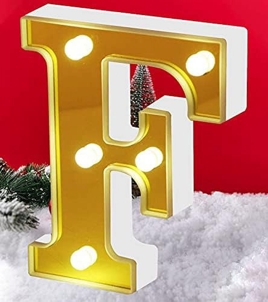 Morttic LED Marquee Letter Lights Alphabet Light Up Sign for Wedding ...