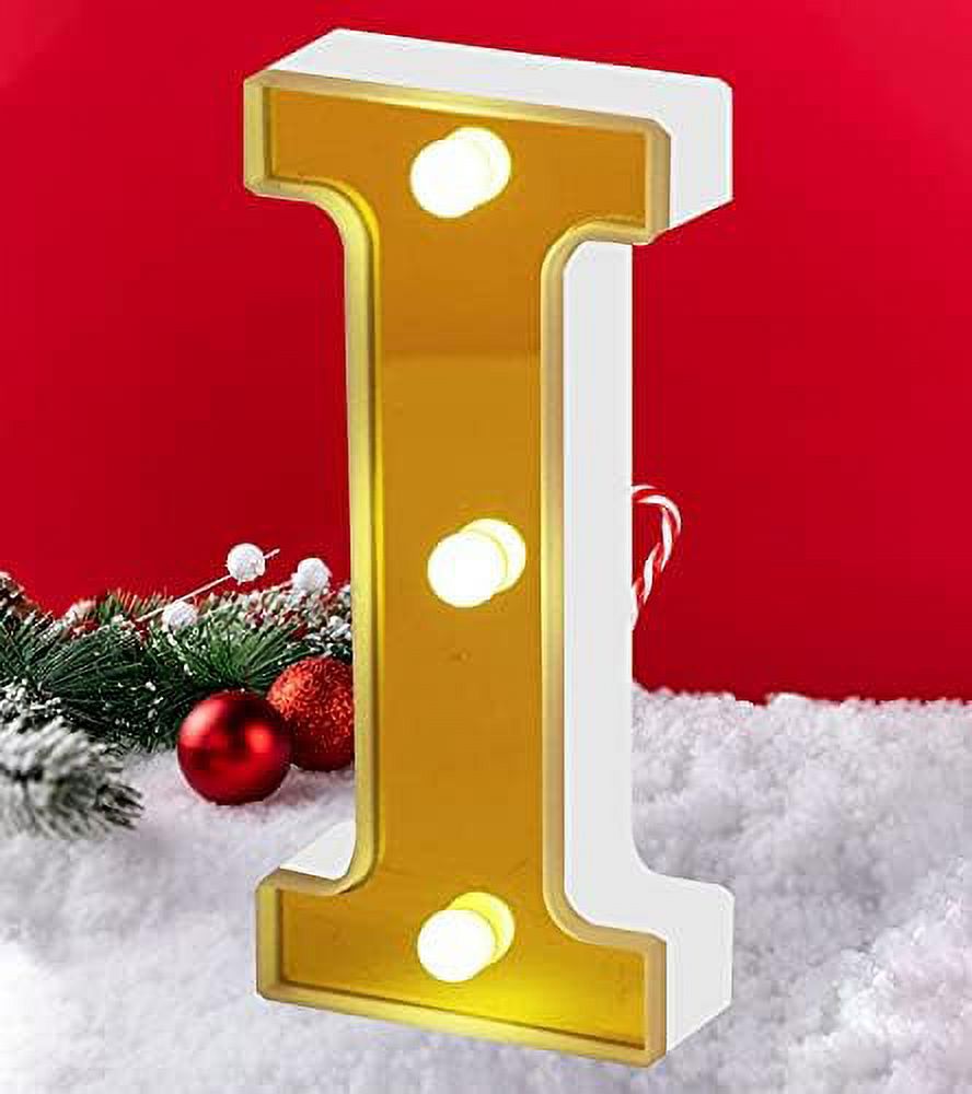 Morttic LED Marquee Letter Lights Alphabet Light Up Sign for Wedding ...