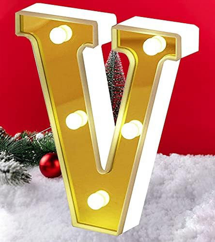 Morttic LED Marquee Letter Lights Alphabet Light Up Sign for Wedding ...