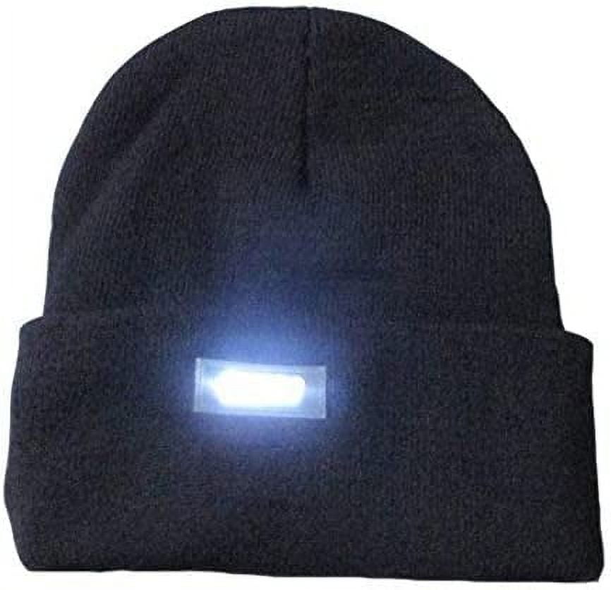 Morttic Led Beanie with Light, Hat with Light Built in for Winter ...