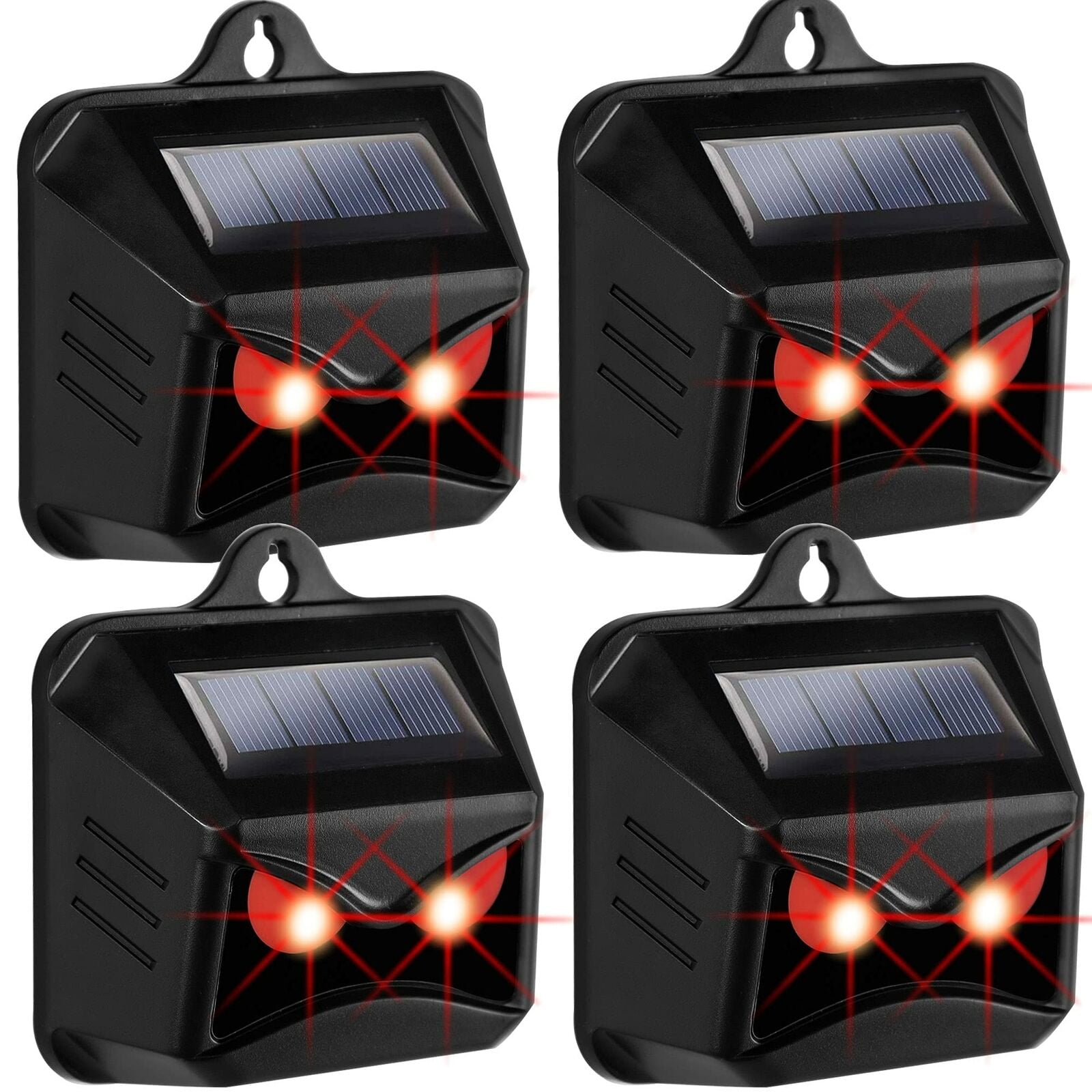 Morttic Solar Powered Animal Repeller, Predator Eye Animal Deterrent ...