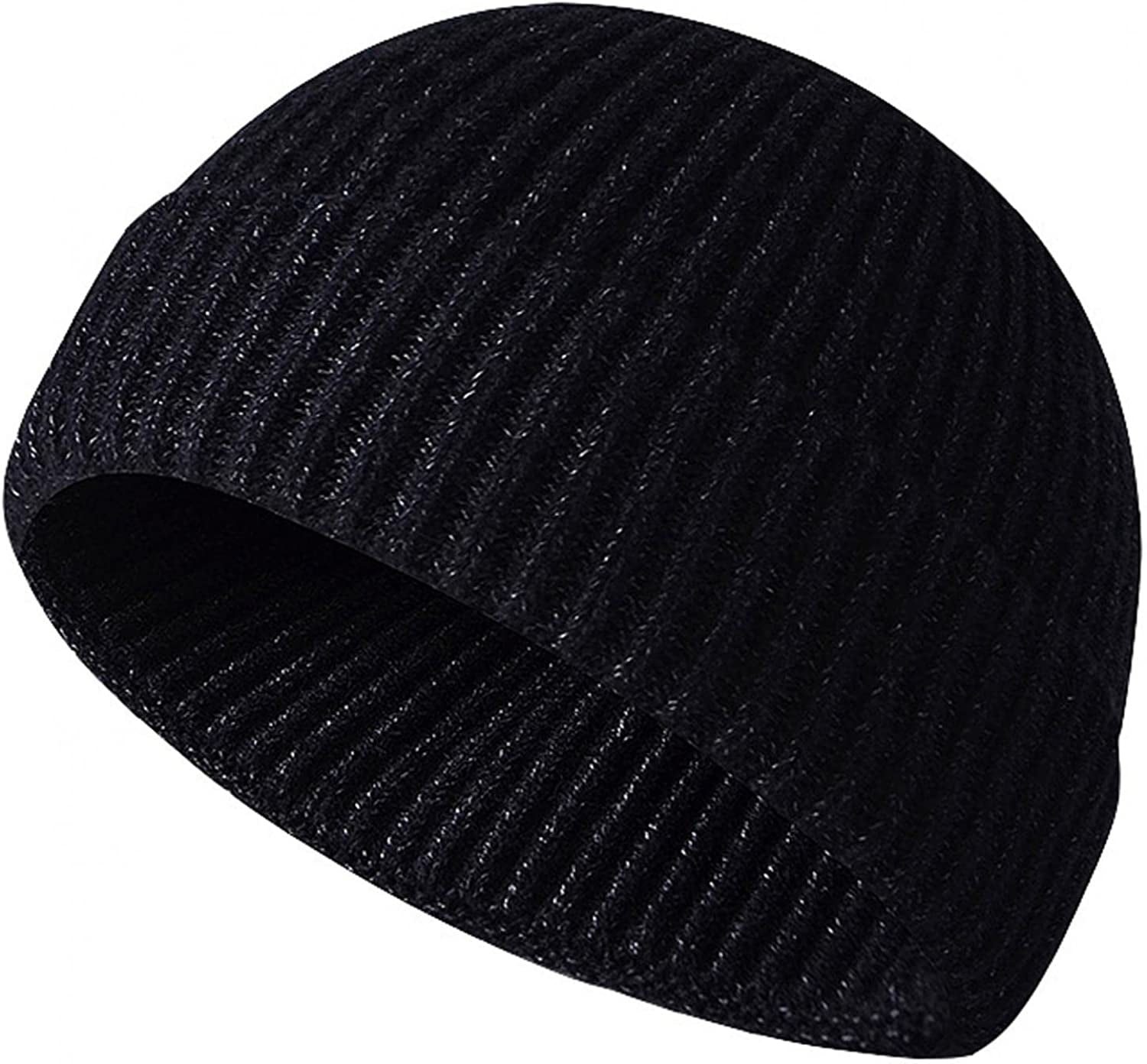 Morttic Trawler Beanie Hats Knit Cuff Beanie Roll-Up Edge Skull Cap ...