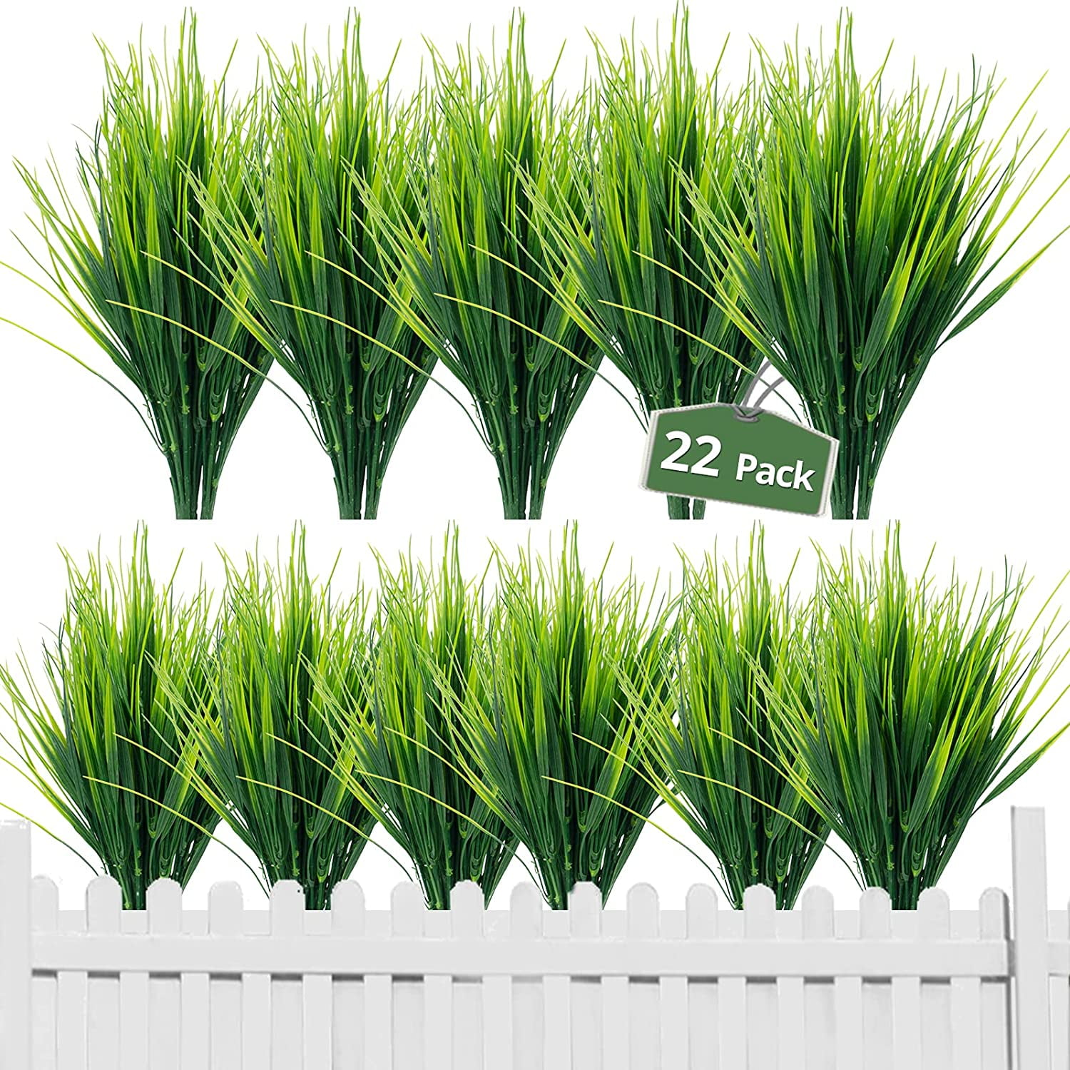 Morttic12 Bundles Fake Wheat Artificial Grass Plant,Wheat Grass Plant ...