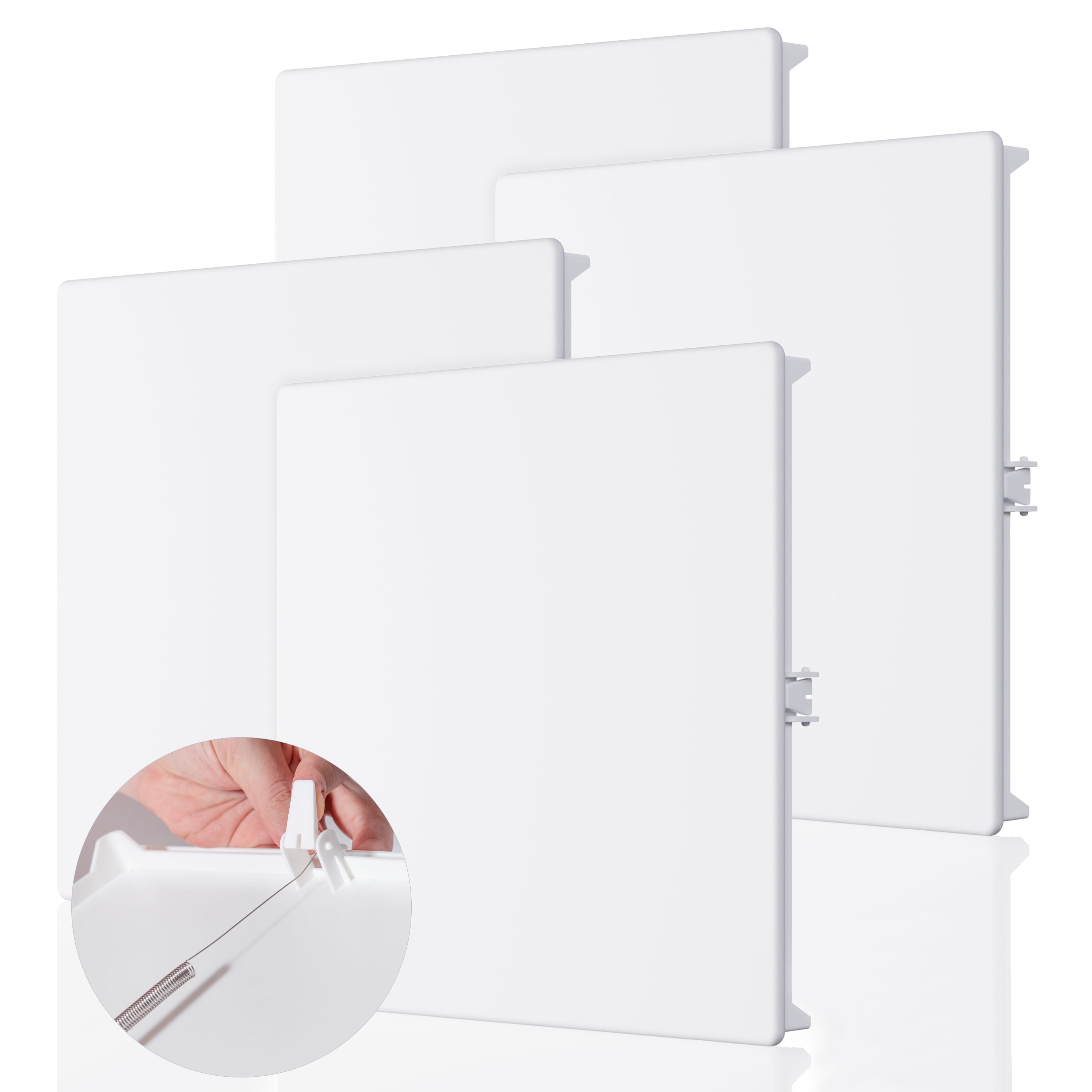 Morvat 12x12 Spring Access Panel for Drywall & Ceiling, 4 Pack ...