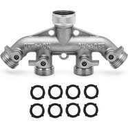 PEX Male Garden Adappter 1/2" x 3/4" Male Garden Hose Thread 5-Pack ...