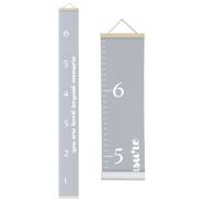 Morxy Kids Canvas Growth Chart - Classroom Decor, Child Ruler, Unisex ...
