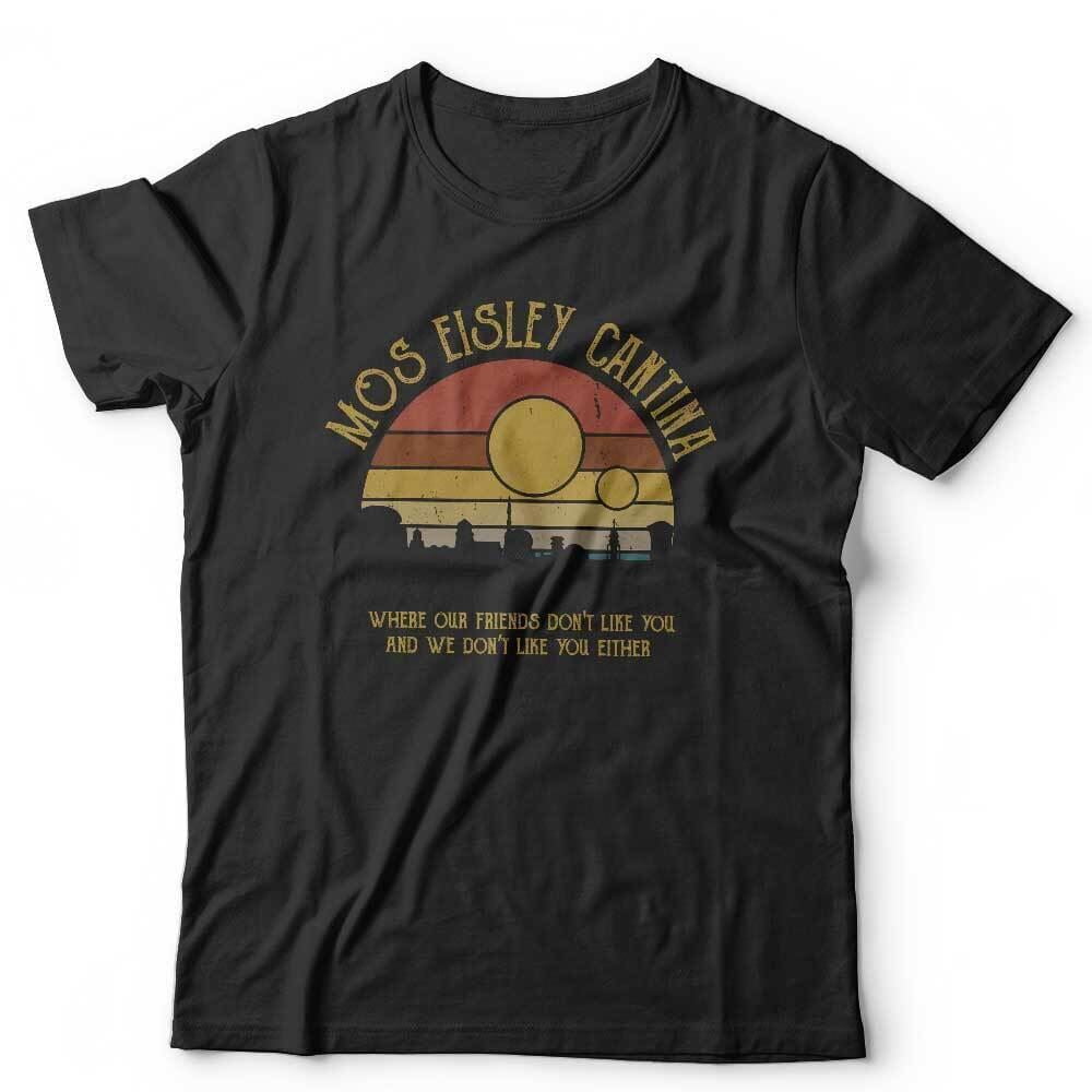 Mos Eisley Retro Design Tshirt Unisex & Kids Cantina Vintage Sci Fi Funny Humour - Walmart.com