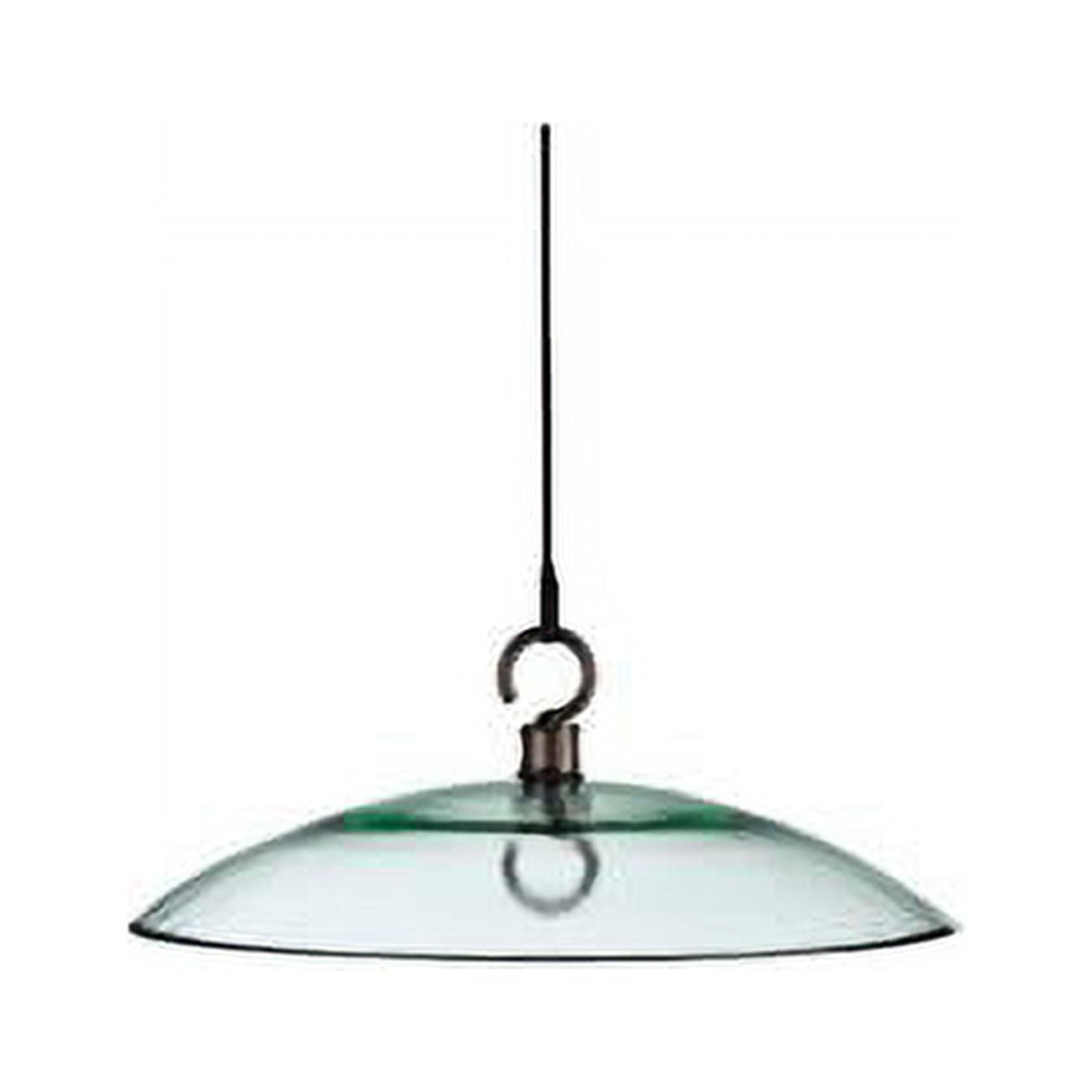 Mosaic Birds M383-200-00 Petite Glass Baffle Dome Bird Feeder, Clear ...