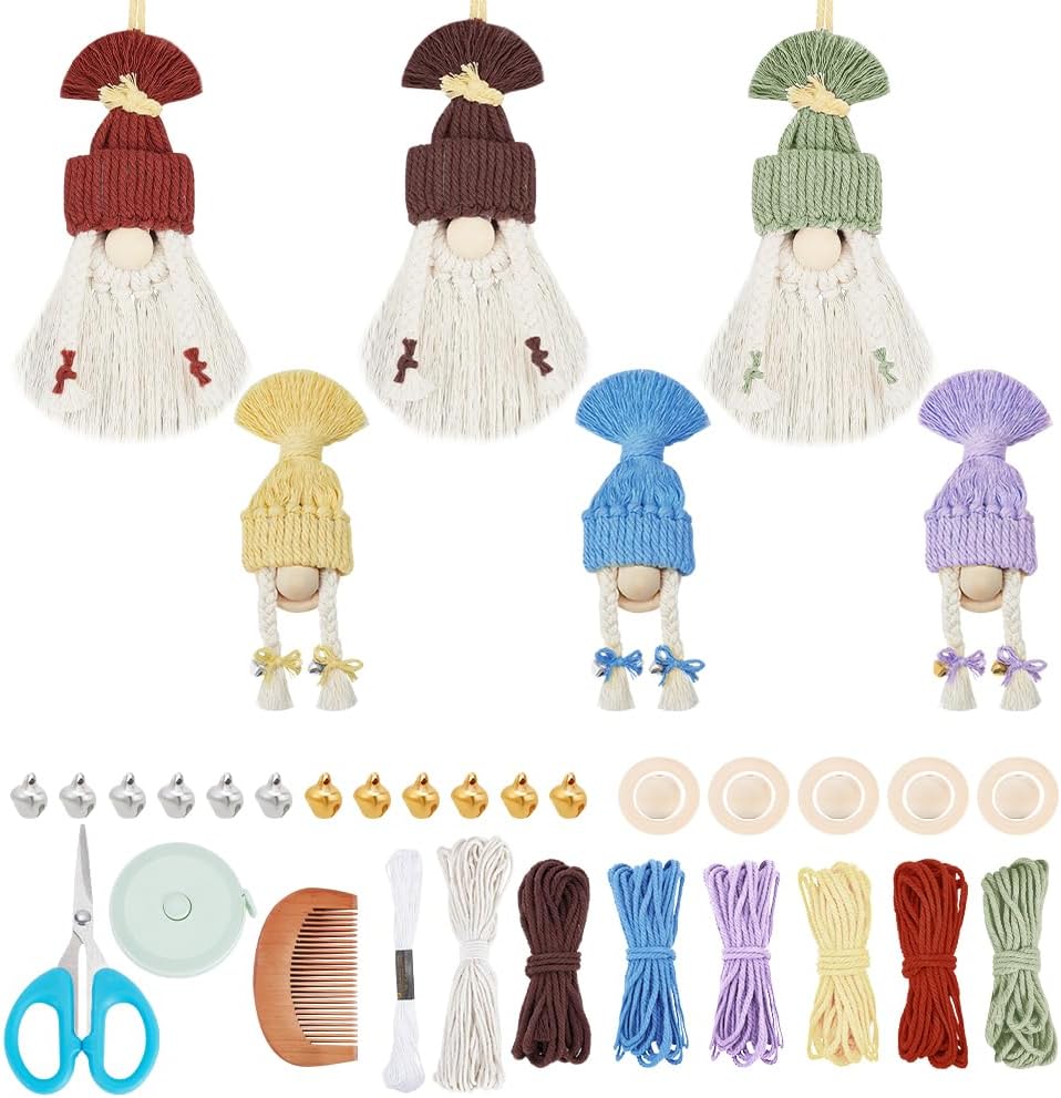 Mosaic Kit DIY 6 Sets Mosaic Necklace Pendant Kit Mosaic Making Kit for ...