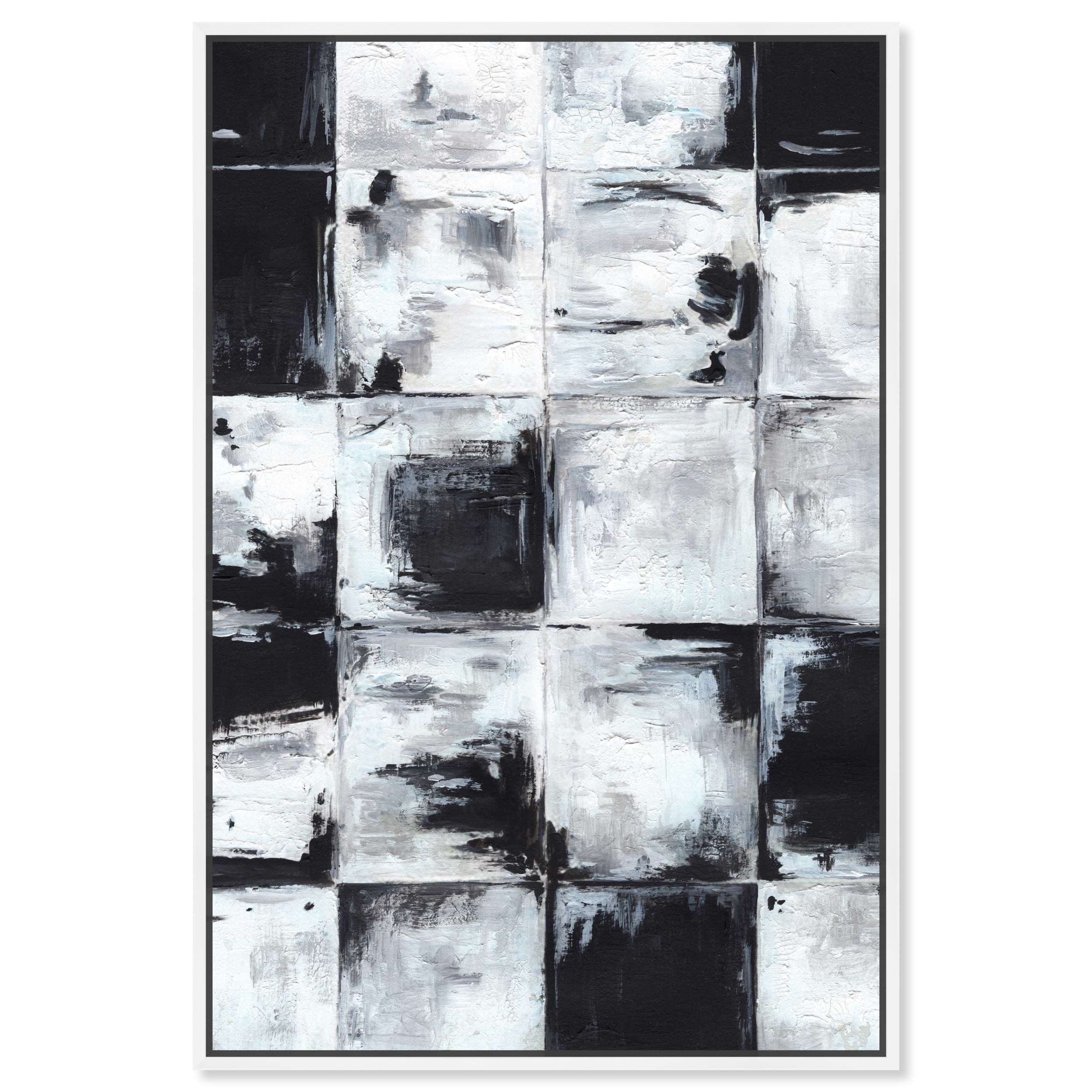 Mosaic Minds Masculine Abstract Man Cave Canvas Wall Art by Notoriart ...