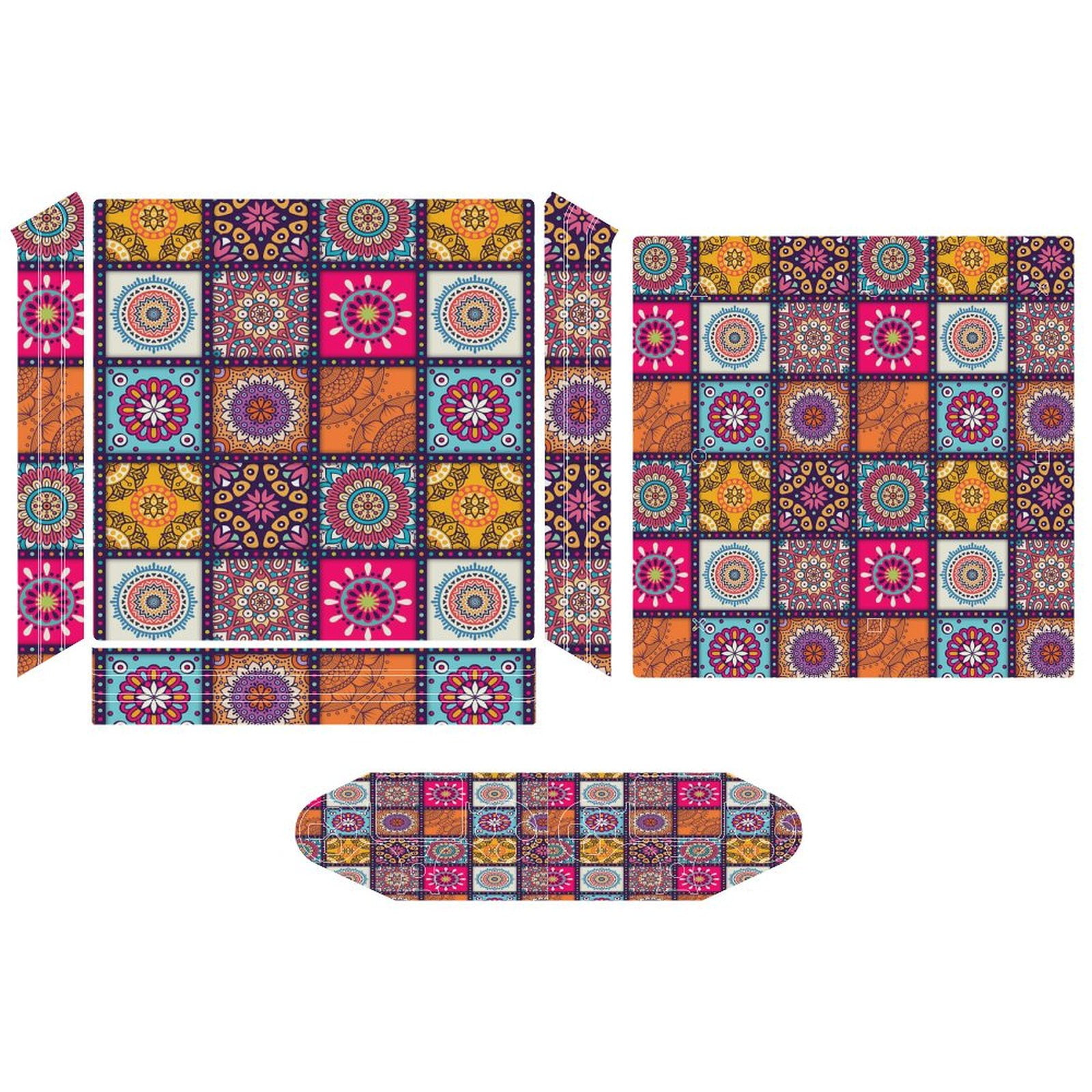 Mosaic Pattern PS4/PS4 Pro/PS4 Slim Skin Sticker For Console And Controller Skins - Walmart.com